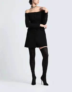 Dolce & Gabbana Minimalist Long-sleeve Blazer Dress