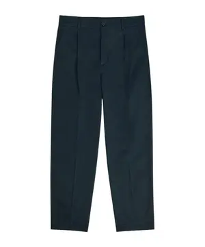 Valentino Garavani Logo-embroidered Twill Chino Trousers - Black