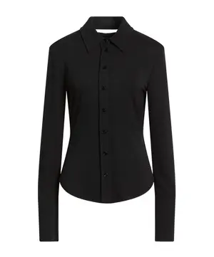 Sportmax Long-sleeve Shirt With Classic Collar And Button-front Closure
