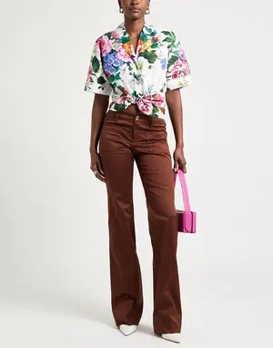 Dolce & Gabbana Floral Print Shirt - White