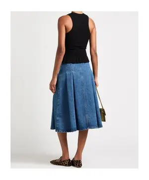 GANNI Knitted Crew Neck Vest
