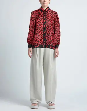 Dolce & Gabbana Leopard Print Satin Shirt