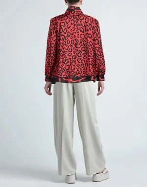 Dolce & Gabbana Leopard Print Satin Shirt