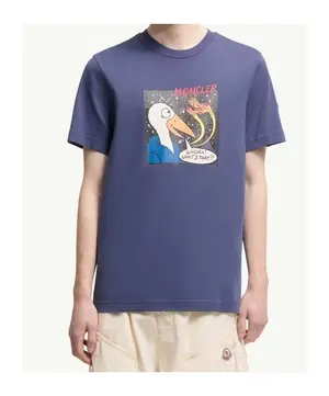Moncler Space Monduck Cotton T-shirt