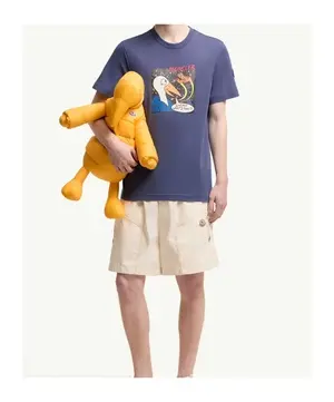 Moncler Space Monduck Cotton T-shirt