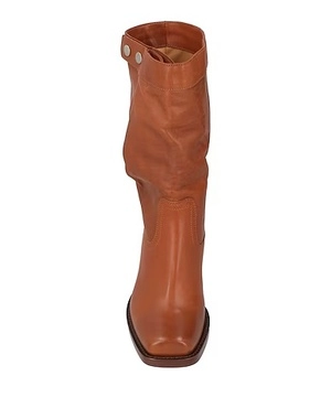 Isabel Marant Étoile Cowboy Boots With Square Toe And Cuban Heel - Brown