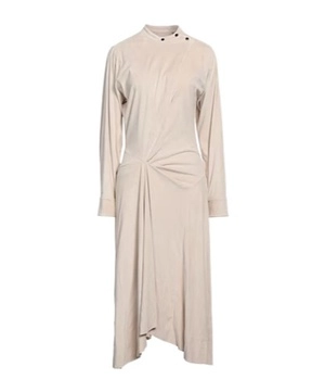 Isabel Marant Étoile High-necked Midi Dress - Nude
