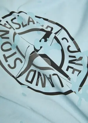 Stone Island Logo-print Cotton T-shirt