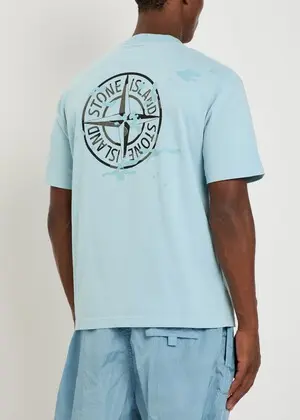 Stone Island Logo-print Cotton T-shirt
