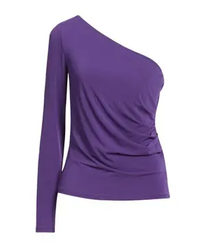 Max Mara One Shoulder Draped Knit Top