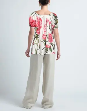 Dolce & Gabbana Floral Print Short Sleeve Top