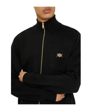Versace Zip-up Knitted Sweater