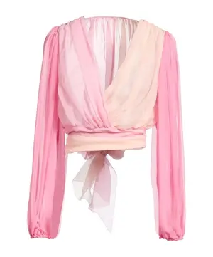 Dolce & Gabbana Chiffon Long-sleeve Top