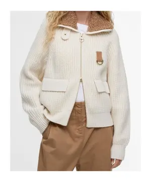 Barbour Zip Shearling Sweater