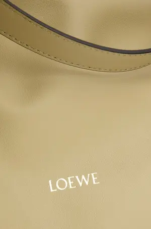 Loewe Large Flamenco Clutch In Nappa Calfskin - Nude