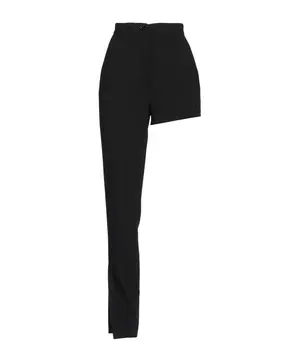Dolce & Gabbana Solid Color Suit Pants - Black