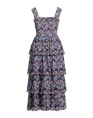 GANNI Floral Print Dress