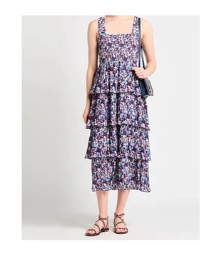 GANNI Floral Print Dress