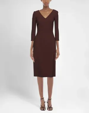 Dolce & Gabbana Solid Color Slim-fit Dress