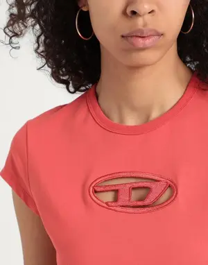 DIESEL® Loose And Comfortable Solid Color T-shirt Dress