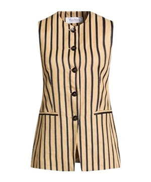Max Mara Striped Vest