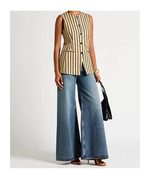 Max Mara Striped Vest