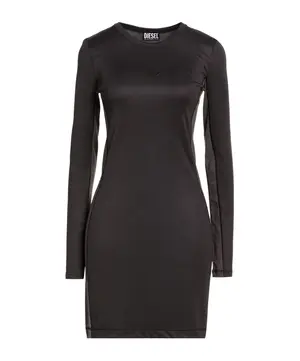 DIESEL® Fitted Color-blocked Dress - Black