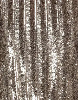 Dolce & Gabbana Two-tone Sequin Knit Top
