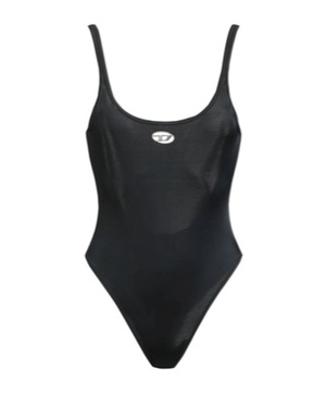 DIESEL® Camouflage Sleeveless Swimsuit - Black