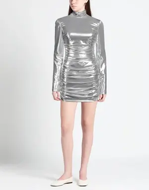 Dolce & Gabbana High-neck Gathered Dress