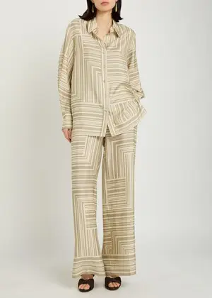 JOSEPH Silk Trousers