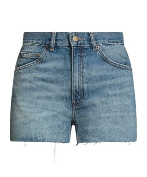 Max & Co. Max&co. Denim Shorts With Zipper And Belt Loops