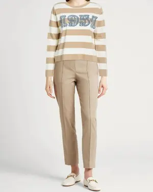 Max Mara Long-sleeved Crew Neck Sweater