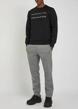 Moncler Cotton Crew Neck Sweatshirt