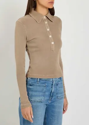 Citizens Of Humanity Stretch-knit Polo Top