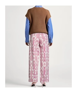 Isabel Marant Étoile Two-tone Printed Jeans