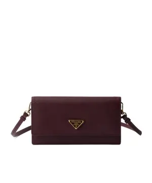 Prada Leather Flap Wallet