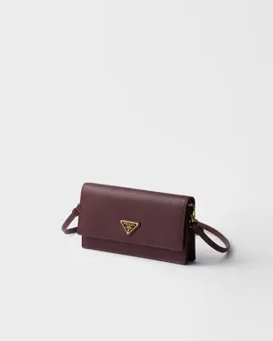Prada Leather Flap Wallet