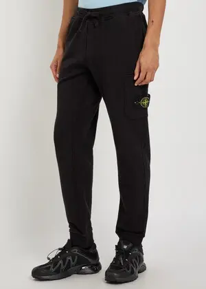 Stone Island Logo Cotton Sweatpants