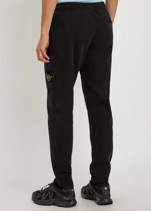 Stone Island Logo Cotton Sweatpants
