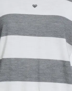 MAXCO. Max&co. Striped Long Sleeve Crew Neck Sweater