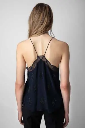 Zadig&Voltaire Voltaire Christy Lace-trim Tank Top