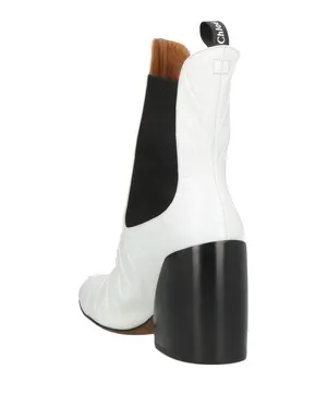 Chloé Embossed Ankle Boots