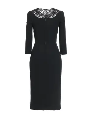 Dolce & Gabbana Lace Spliced Fitted Dress