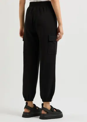 Varley The Cargo Pant Stretch-jersey Sweatpants - Black