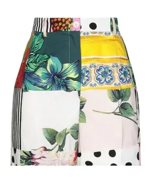 Dolce & Gabbana Multicolored Shorts - White