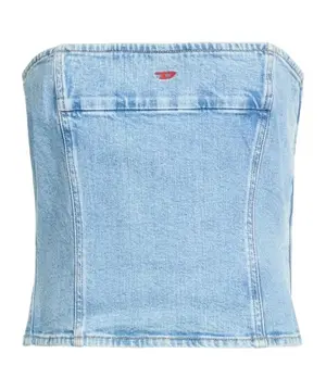 DIESEL® Plain Colour Top - Blue