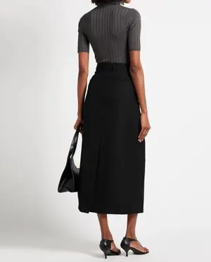 Brunello Cucinelli Short Sleeve High Neck Top