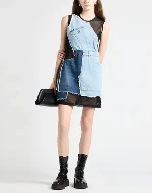 Dolce & Gabbana Colored Denim Cami Dress
