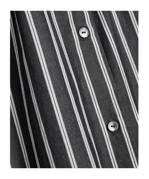NILI LOTAN Striped Long-sleeved Shirt